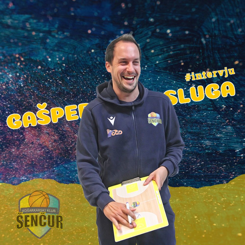 Gašper Sluga: »S trdim delom želim, da smo vztrajni, odločni in da vsi ...